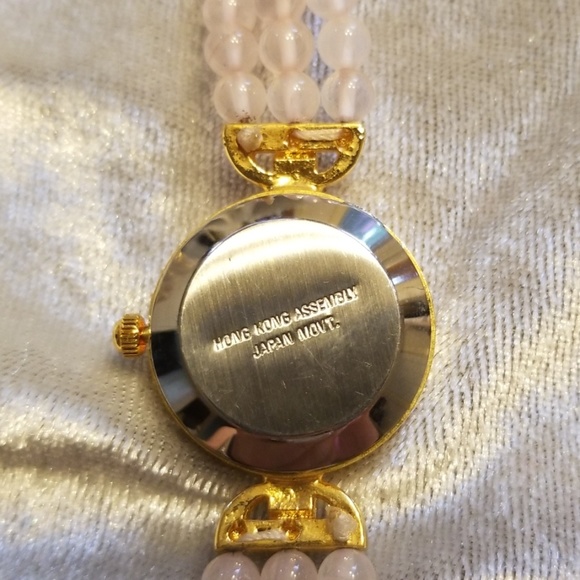 Lucoral | Accessories | Genuine Rose Quartz Multi Strand Ladies Watch ...